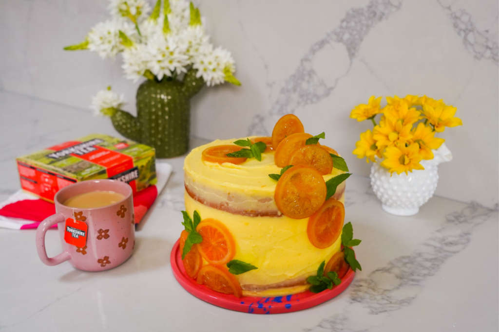 Yorkshire Tea Infused Sponge Cake with Orange Cream Cheese: Recipe ...