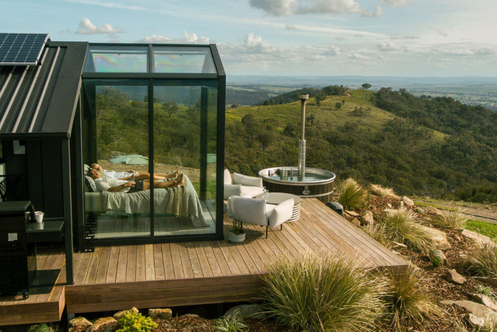 Set Your Sights to these New Luxury Glass Cabins in Bathurst - Hunter ...
