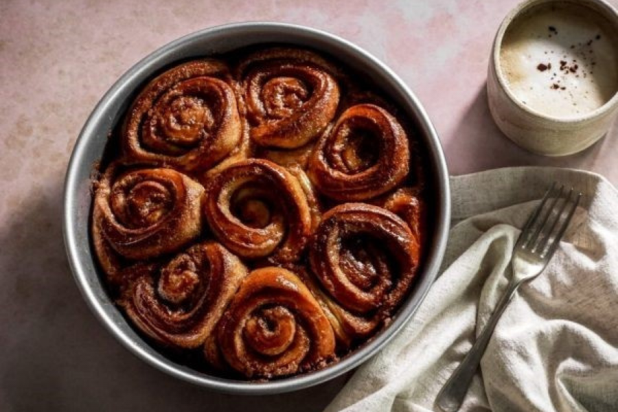 Homemade Sticky Maple Syrup Mocha Buns: Recipe - Hunter and Bligh